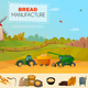 Bread Manufacture Poster, Vectors | GraphicRiver