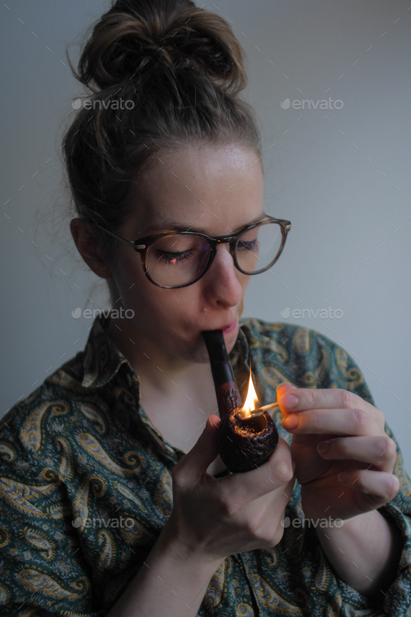 smoking pipe Stock Photo by PaulSchlemmer | PhotoDune