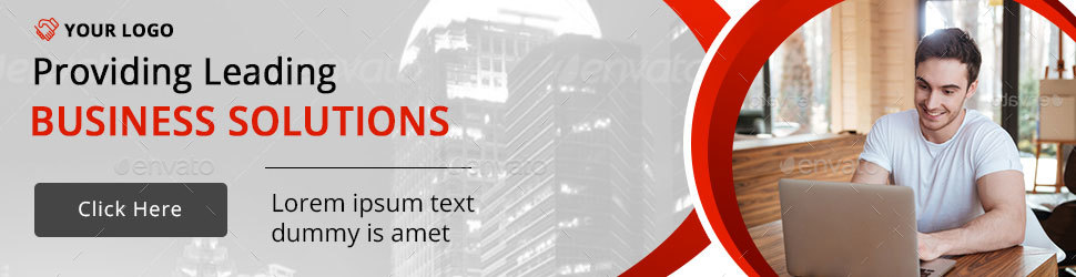 Business Solution Banners - AR, Web Elements | GraphicRiver