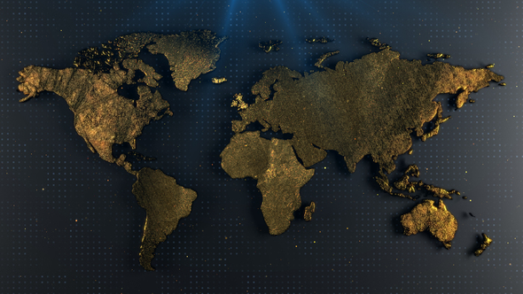 World Map, Motion Graphics | VideoHive