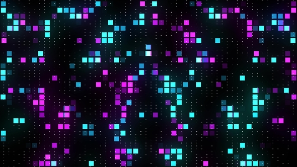 Vj Abstract Colorful Squares Background, Motion Graphics | VideoHive