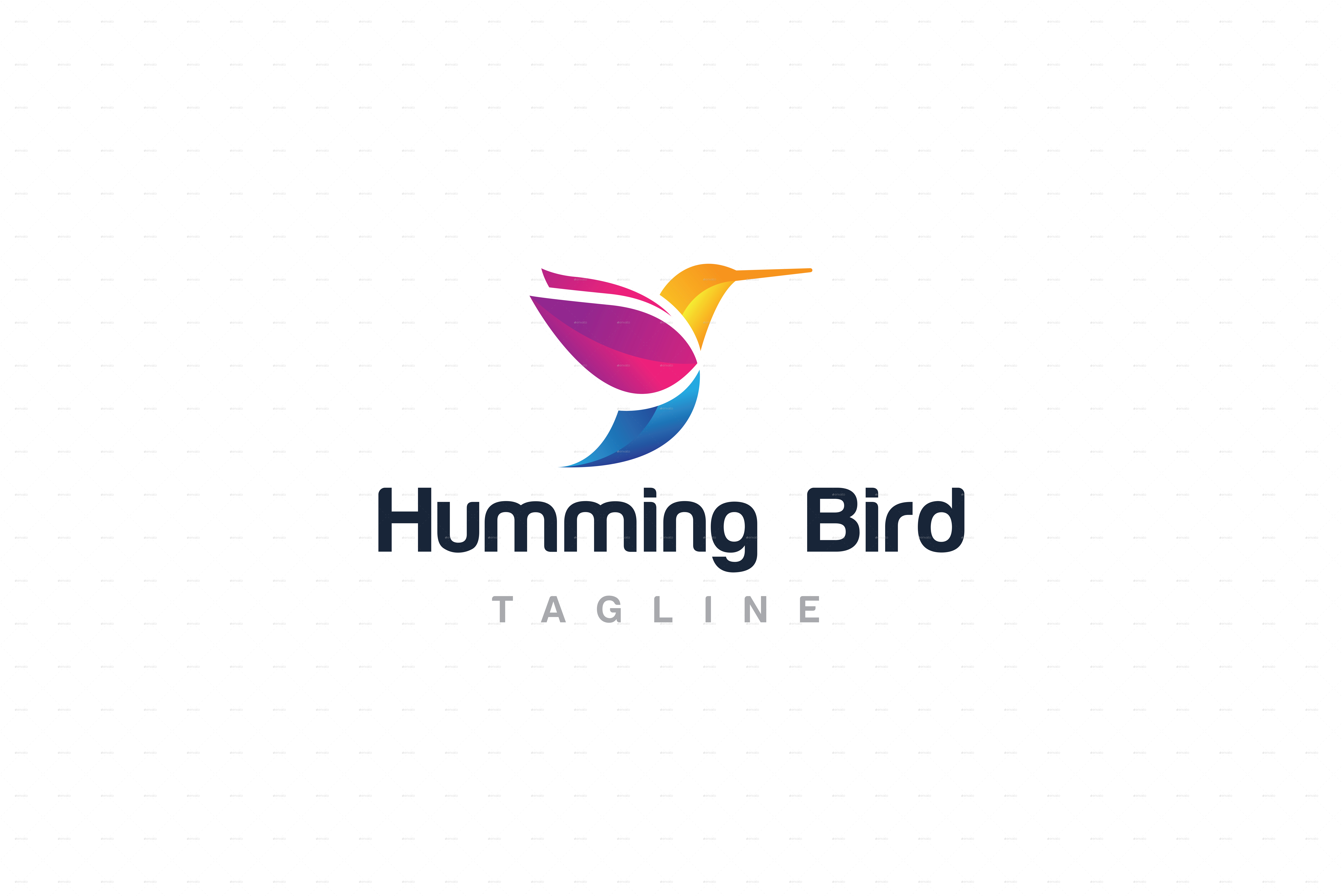 Hummingbird Logo, Logo Templates | GraphicRiver