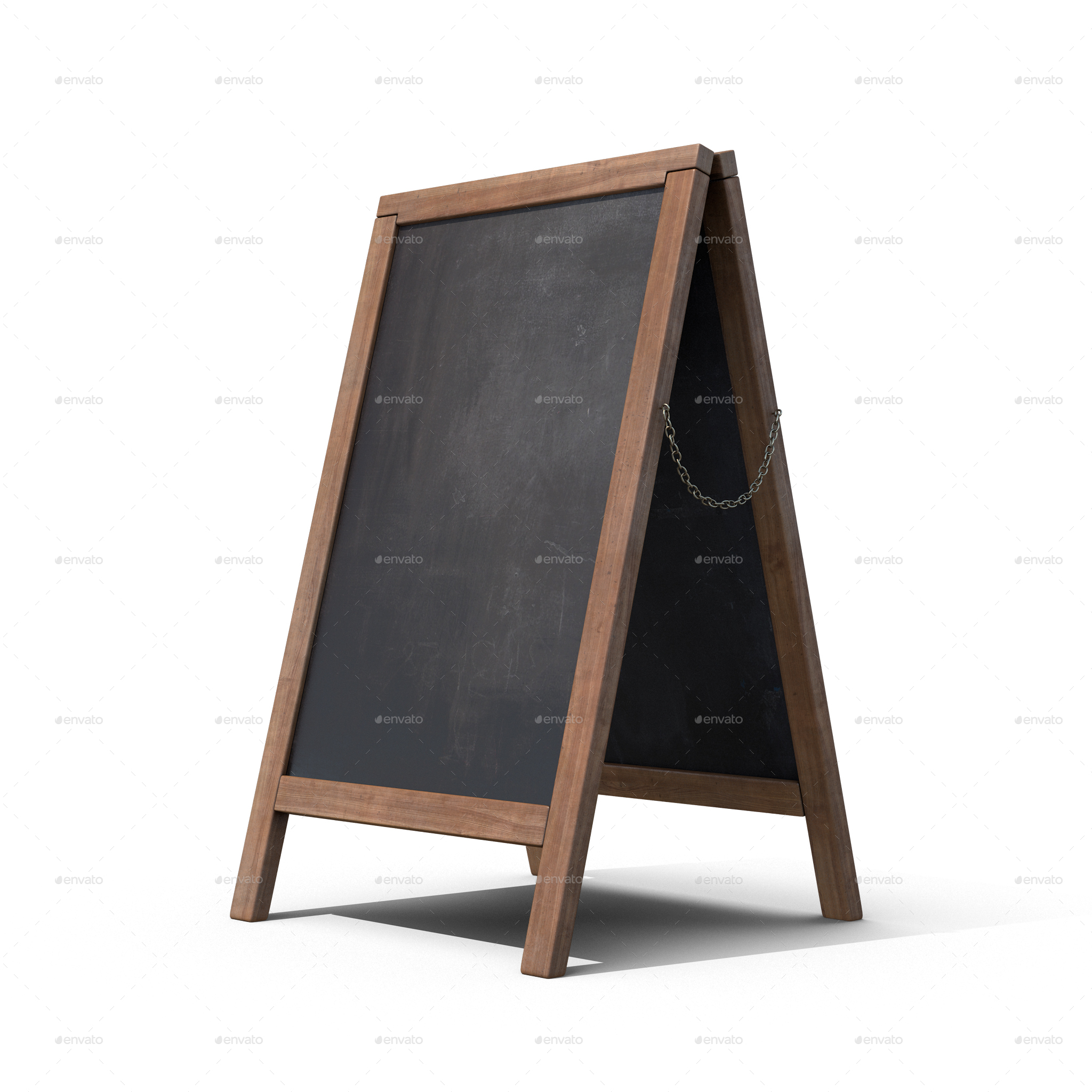 Realistic Sandwich Board / Menu Board PNG Set, Graphics | GraphicRiver
