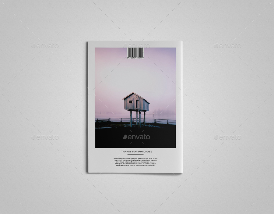 Simple & Clean Magazine Template VIII, Print Templates | GraphicRiver