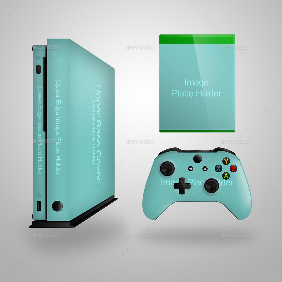 ONE X Console Mock-Up, Graphics | GraphicRiver