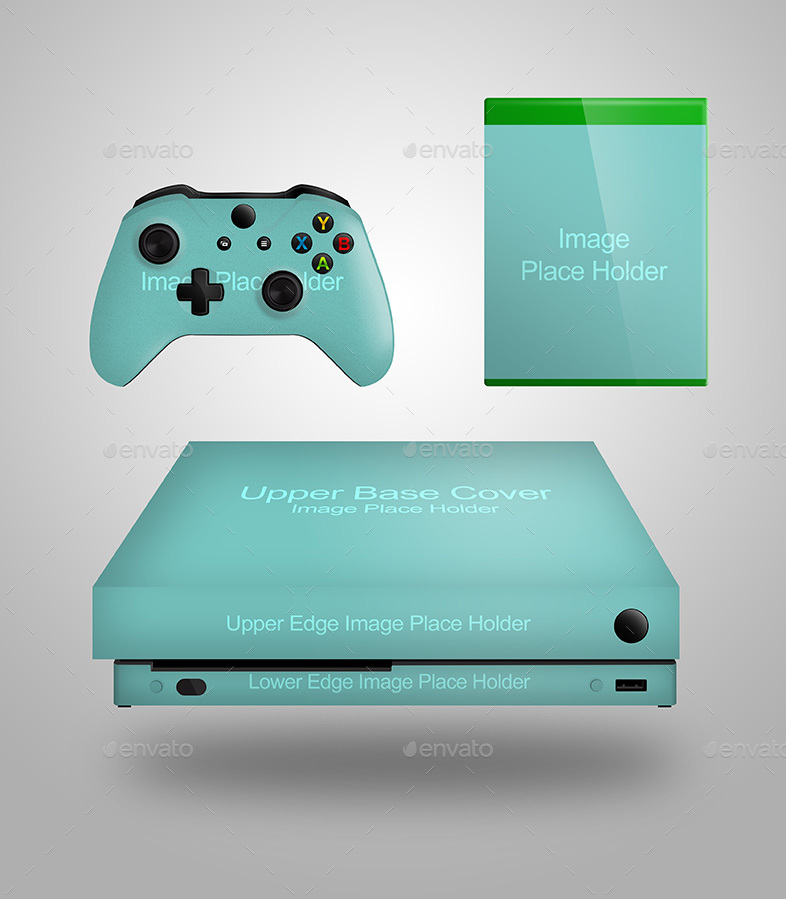 ONE X Console Mock-Up, Graphics | GraphicRiver