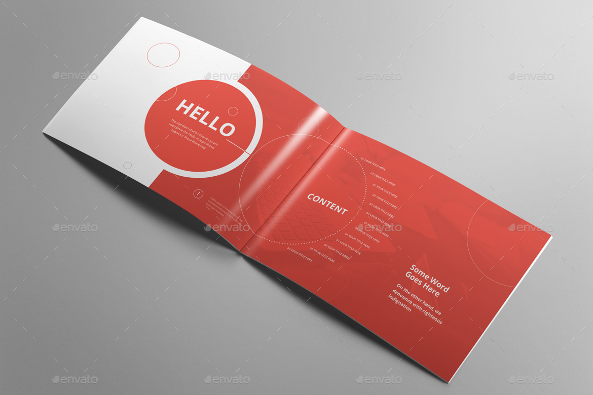 Annual Report Landscape A4, Print Templates | GraphicRiver