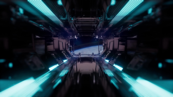 Ride in a Spaceship Tunnel, Motion Graphics | VideoHive