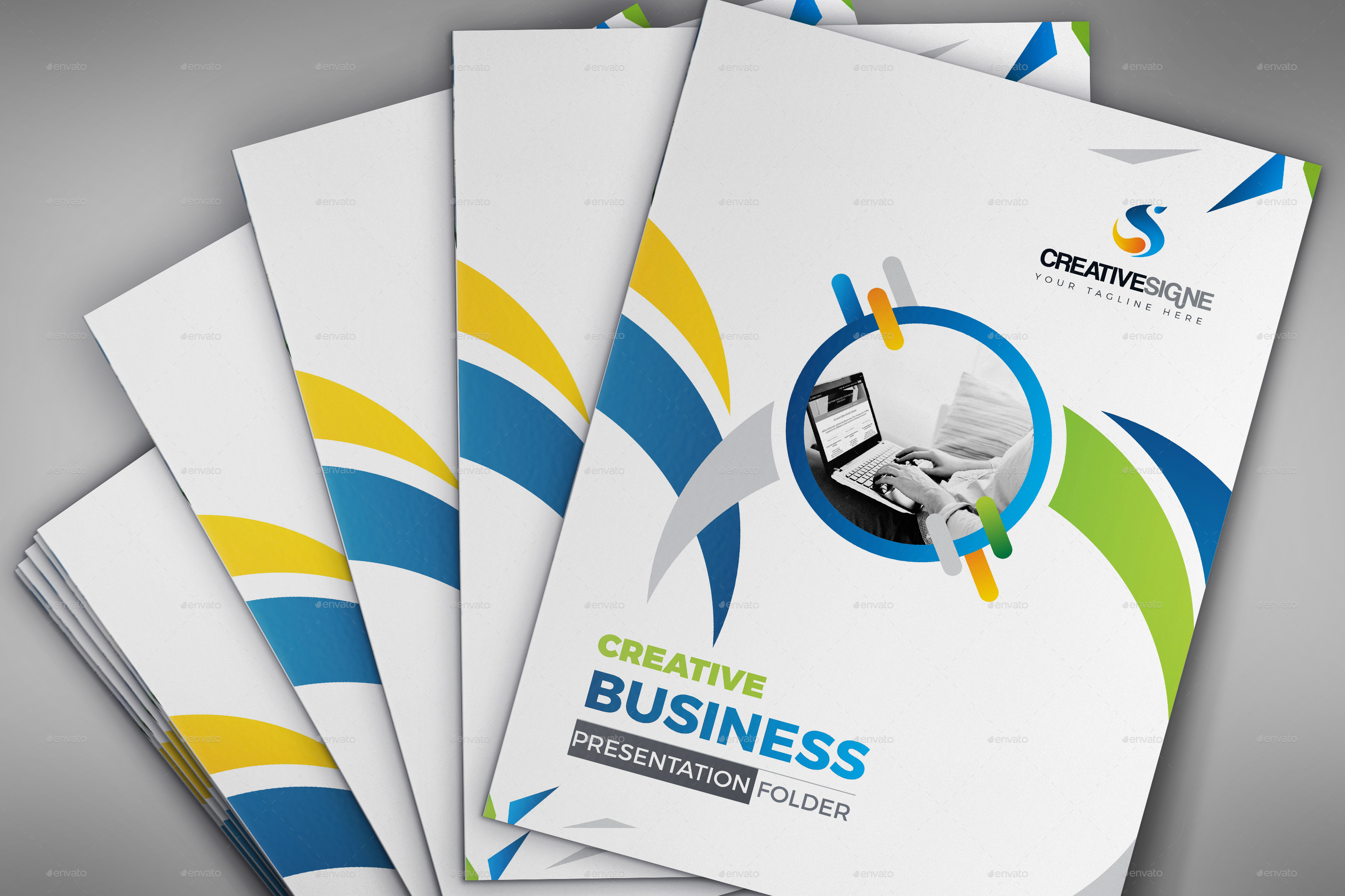 Presentation Folder, Print Templates | GraphicRiver