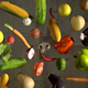 Vegetables Falling 4k, Motion Graphics | VideoHive