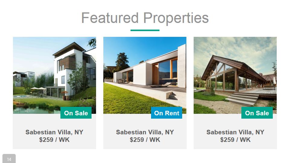 Real Estate PowerPoint Presentation Template, Presentation Templates