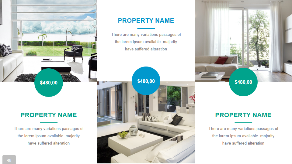 Real Estate PowerPoint Presentation Template, Presentation Templates