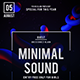 Minimal Sounds, Print Templates | GraphicRiver