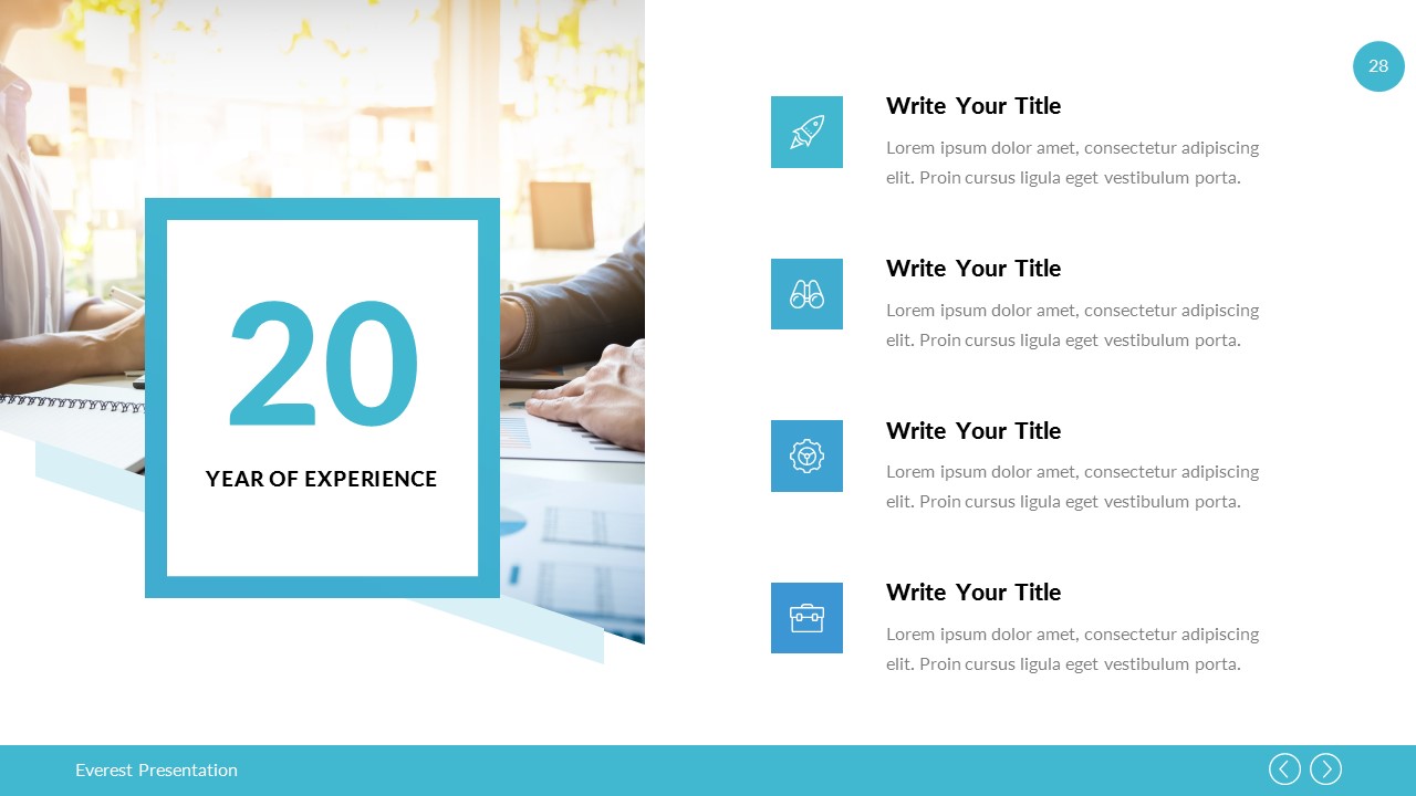 Everest - Effective Business Keynote Template 2018, Presentation Templates
