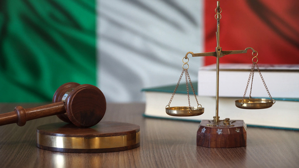 Justice for Italy Laws in Italian Court, Stock Footage | VideoHive