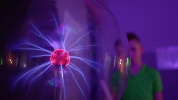 Surprised Boy Lights the Lamp Without Electricity, Stock Footage ...