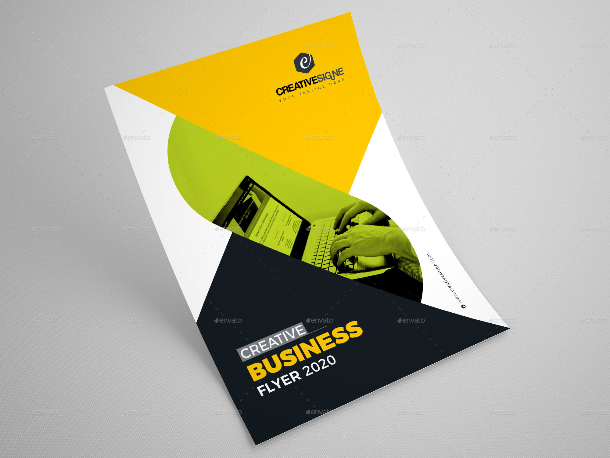 Corporate Both Side Flyer, Print Templates | GraphicRiver