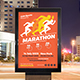 Marathon Event Poster Template, Print Templates | GraphicRiver