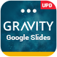 Gravity Google slides Presentation Template, Presentation Templates