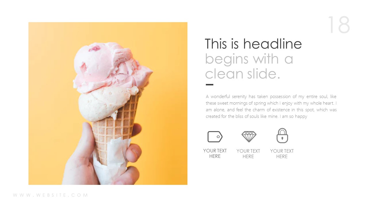 Floaty- Minimalist Presentation Template, Presentation Templates ...