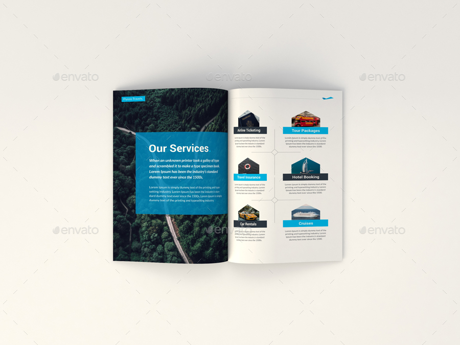 Travel Profile, Print Templates | GraphicRiver