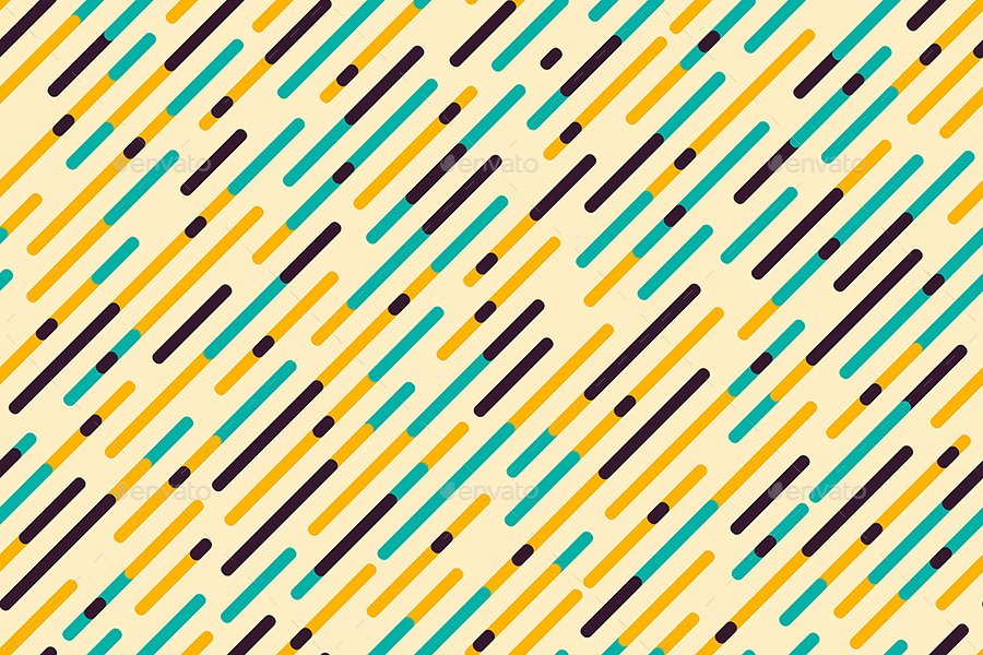 Diagonal Rounded Lines Seamless Patterns / Backgrounds, Graphics ...