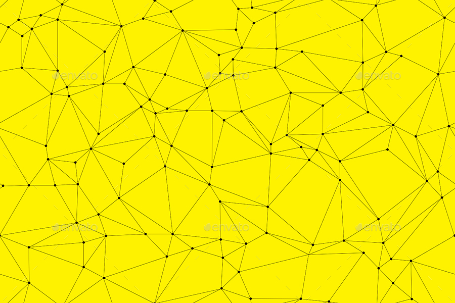 Outline Polygon with Connected Dots Seamless Patterns, Graphics ...