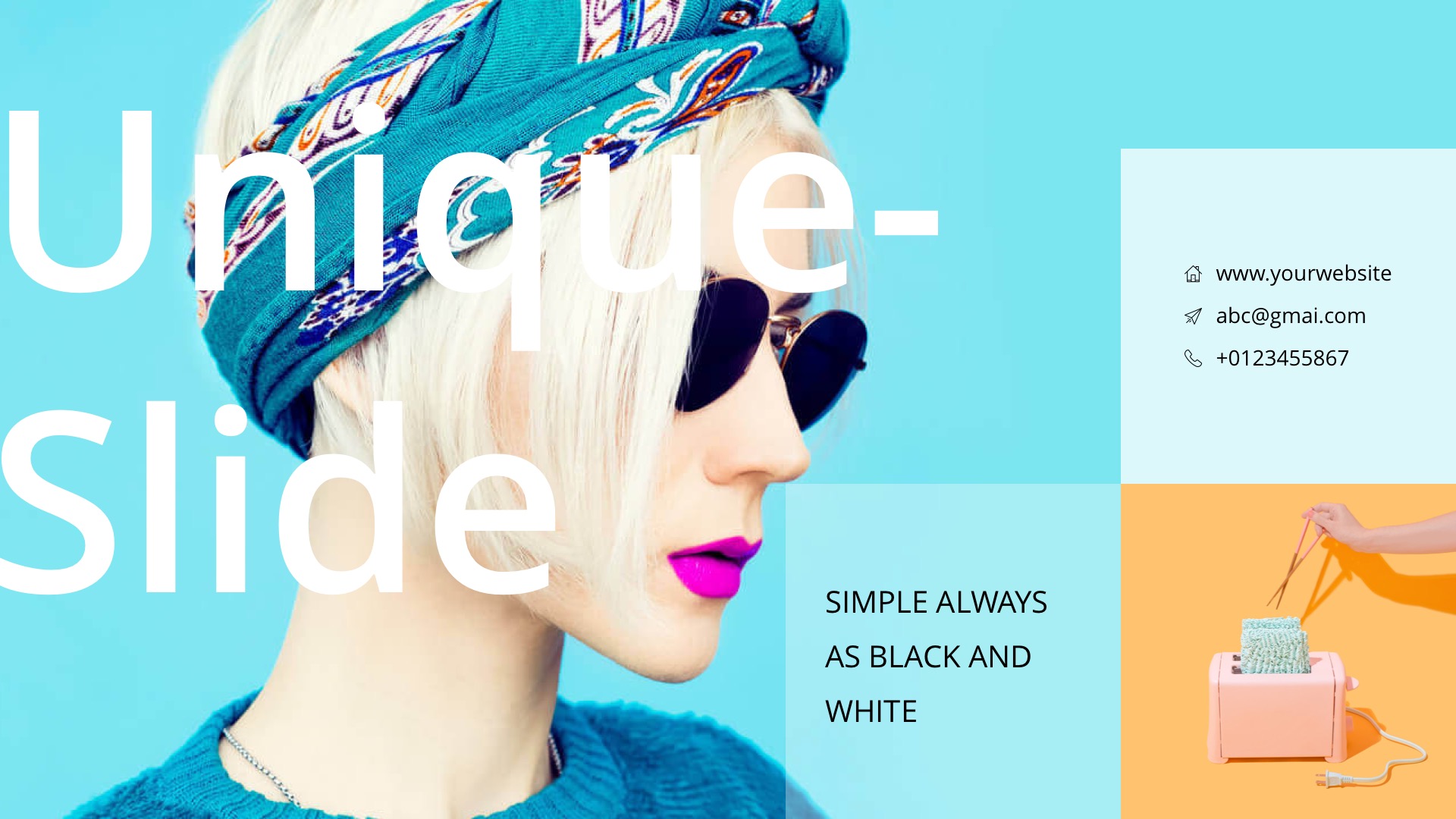 Unique Creative Powerpoint Template, Presentation Templates | GraphicRiver