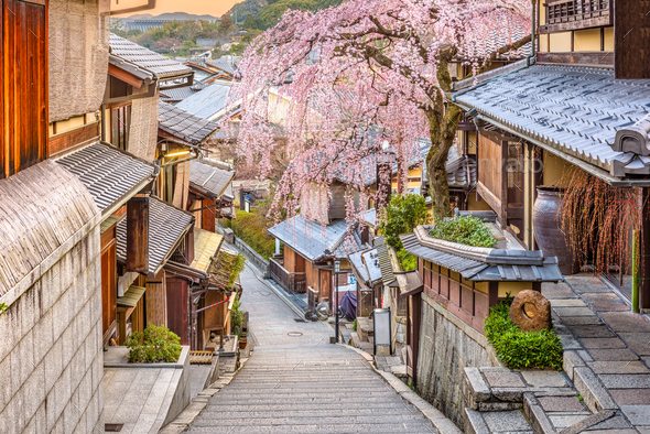 Kyoto, Japan Spring Stock Photo by SeanPavone | PhotoDune