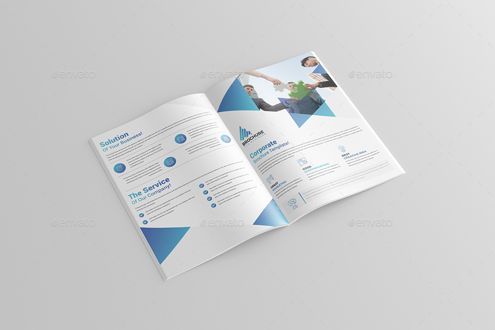 Rever Bi-Fold Brochure Template, Print Templates | GraphicRiver