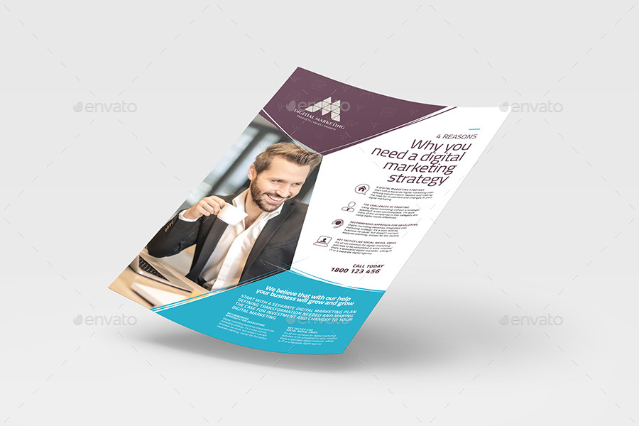 Digital Marketing Poster/Advertisement Templates, Print Templates ...