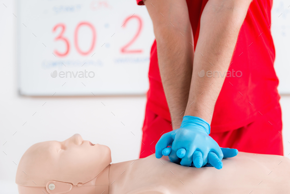 First Aid Training - CPR Stock Photo by microgen | PhotoDune