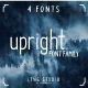 Upright Font Family, Fonts | GraphicRiver