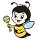 Cartoon Baby Bee, Vectors | GraphicRiver