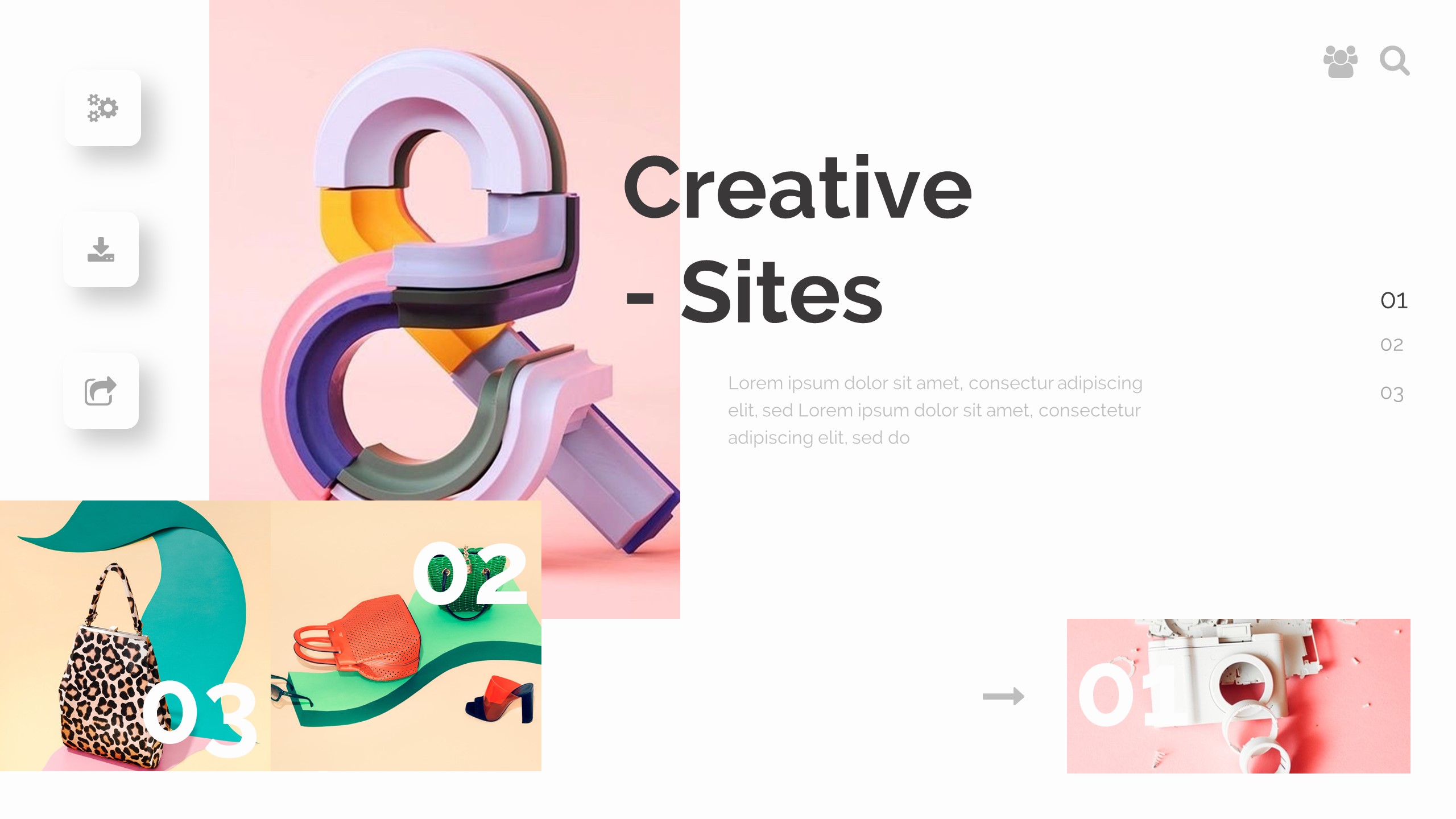 Creatic Minimal Powerpoint Template by bypaintdesign | GraphicRiver