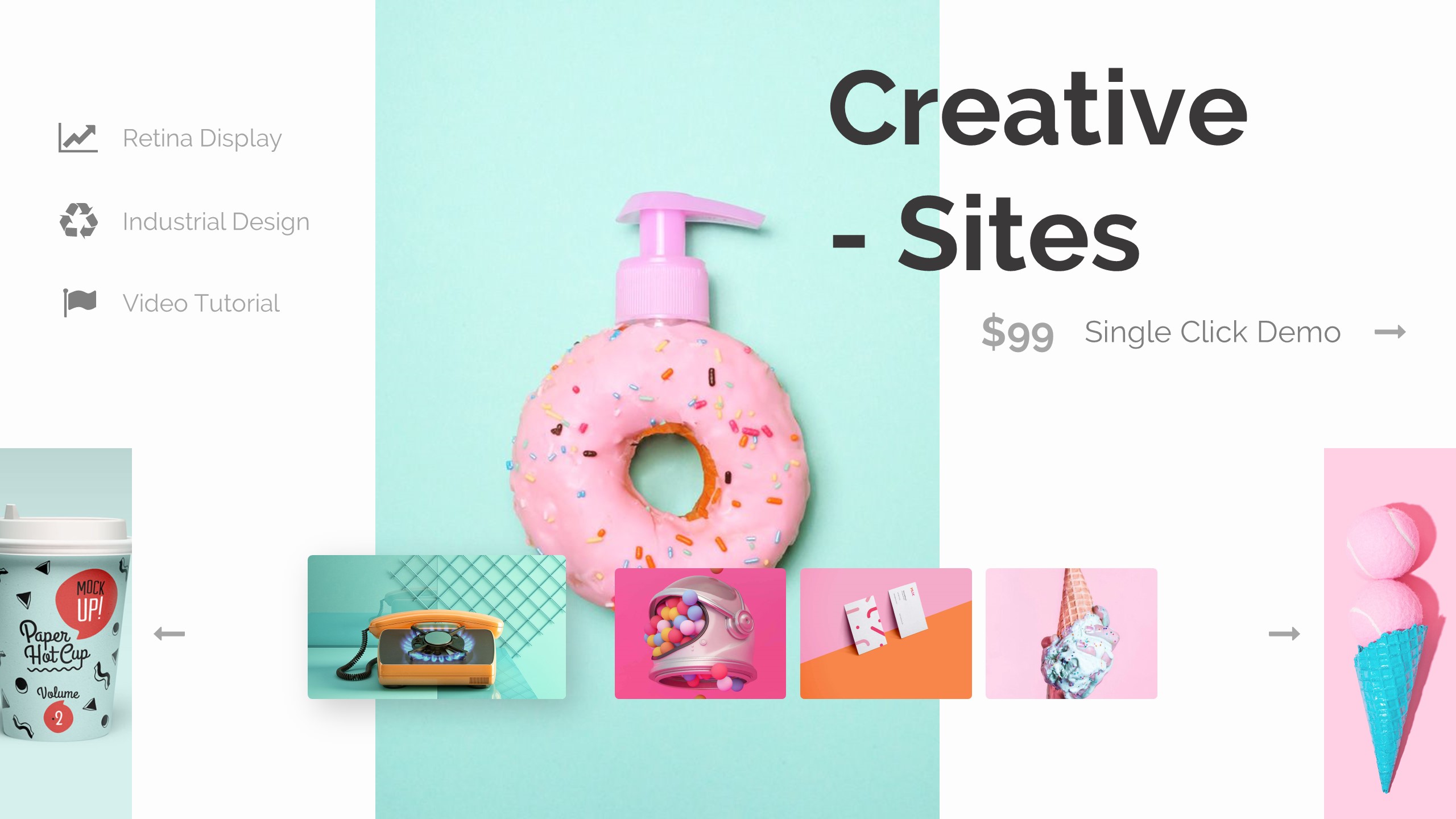 Creatic Minimal Powerpoint Template, Presentation Templates | GraphicRiver