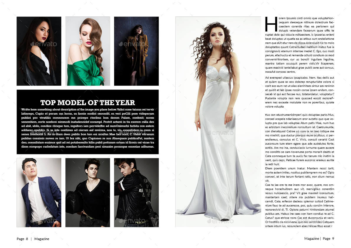 Trend - Multipurpose Magazine, Print Templates | GraphicRiver