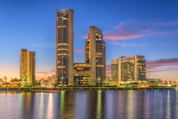 Corpus Christi, Texas, USA Skyline Stock Photo by SeanPavone | PhotoDune