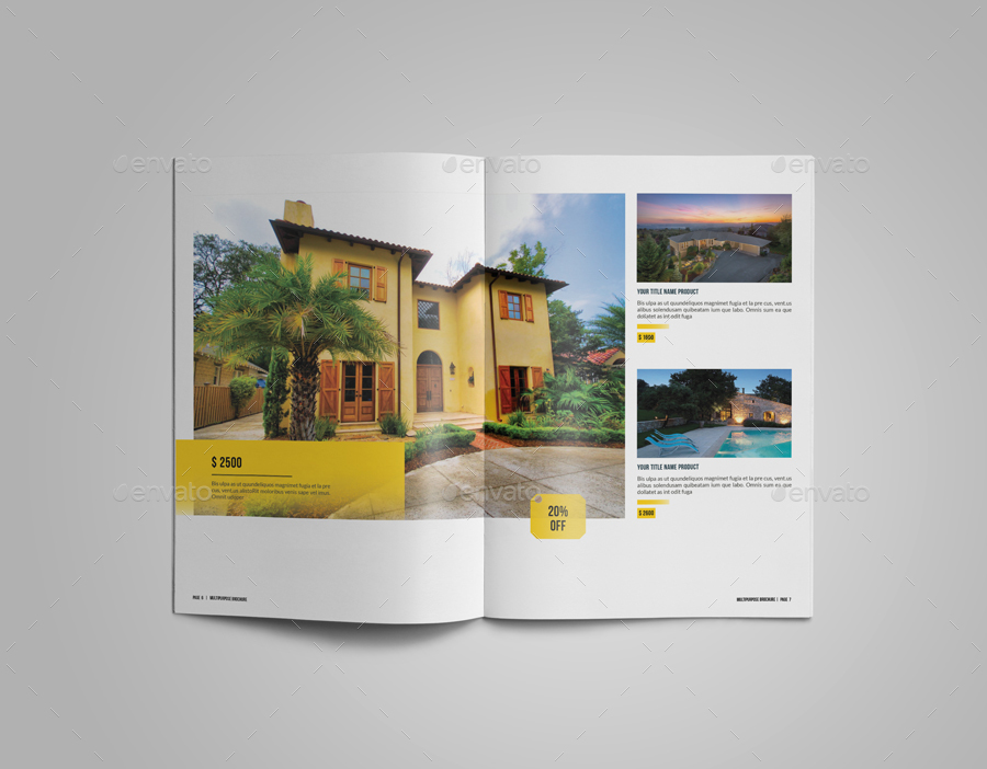 A5 Multipurpose Catalog/Brochure, Print Templates | GraphicRiver