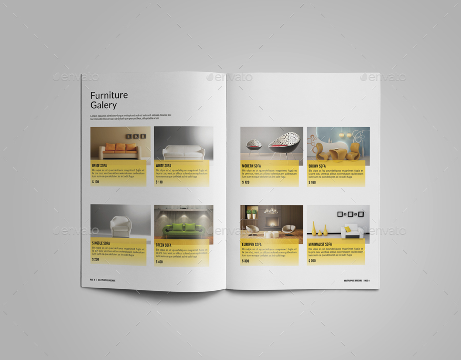 A5 Multipurpose Catalog/Brochure, Print Templates | GraphicRiver