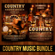 Country Music Bundle, Print Templates | GraphicRiver