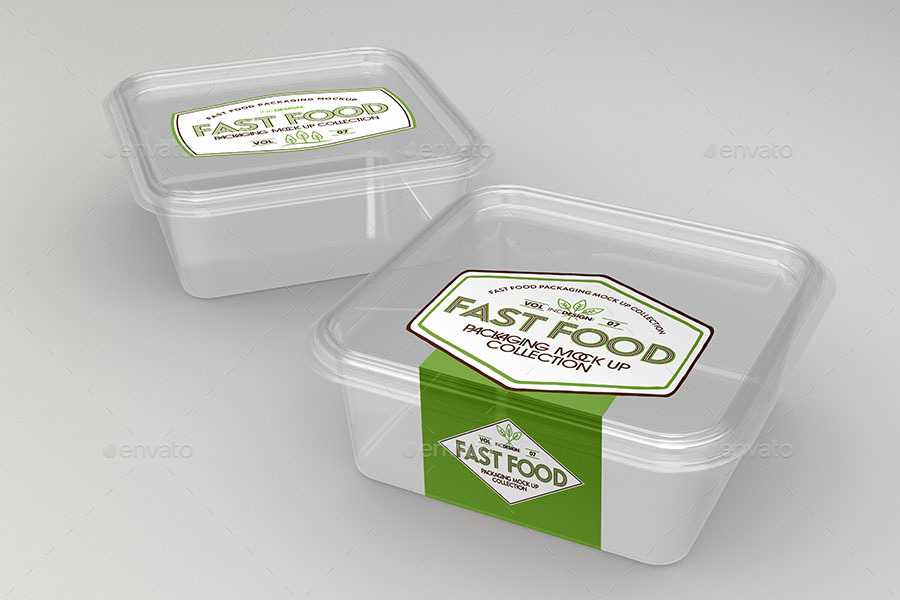 Fast Food Boxes Vol.7:Take Out Packaging Mock Ups, Graphics | GraphicRiver