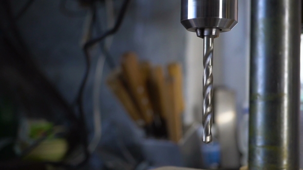 Drilling Machine Operation, Stock Footage | VideoHive