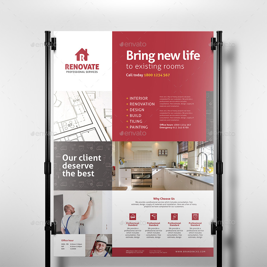 Tradesman Poster Template, Print Templates | GraphicRiver