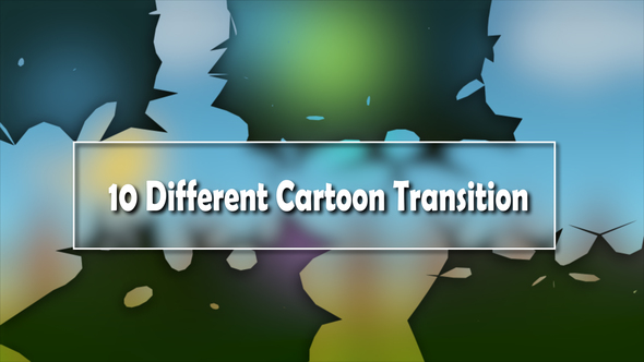 Cartoon Transitions, Motion Graphics | VideoHive