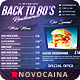 Back To 80's Food Menu - A4 & US Letter, Print Templates | GraphicRiver