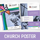 Modern Church Poster Template, Print Templates | GraphicRiver