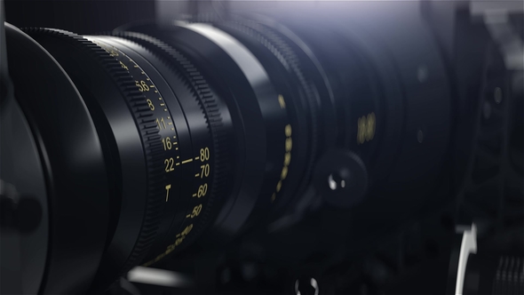 Professional Camera with Rig, Motion Graphics | VideoHive