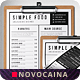 Clean & Fresh Single Page Menu - 4 Pages - A4 & US Letter, Print Templates