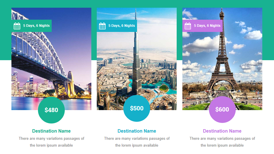 Travel and Tourism PowerPoint Presentation Template, Presentation Templates
